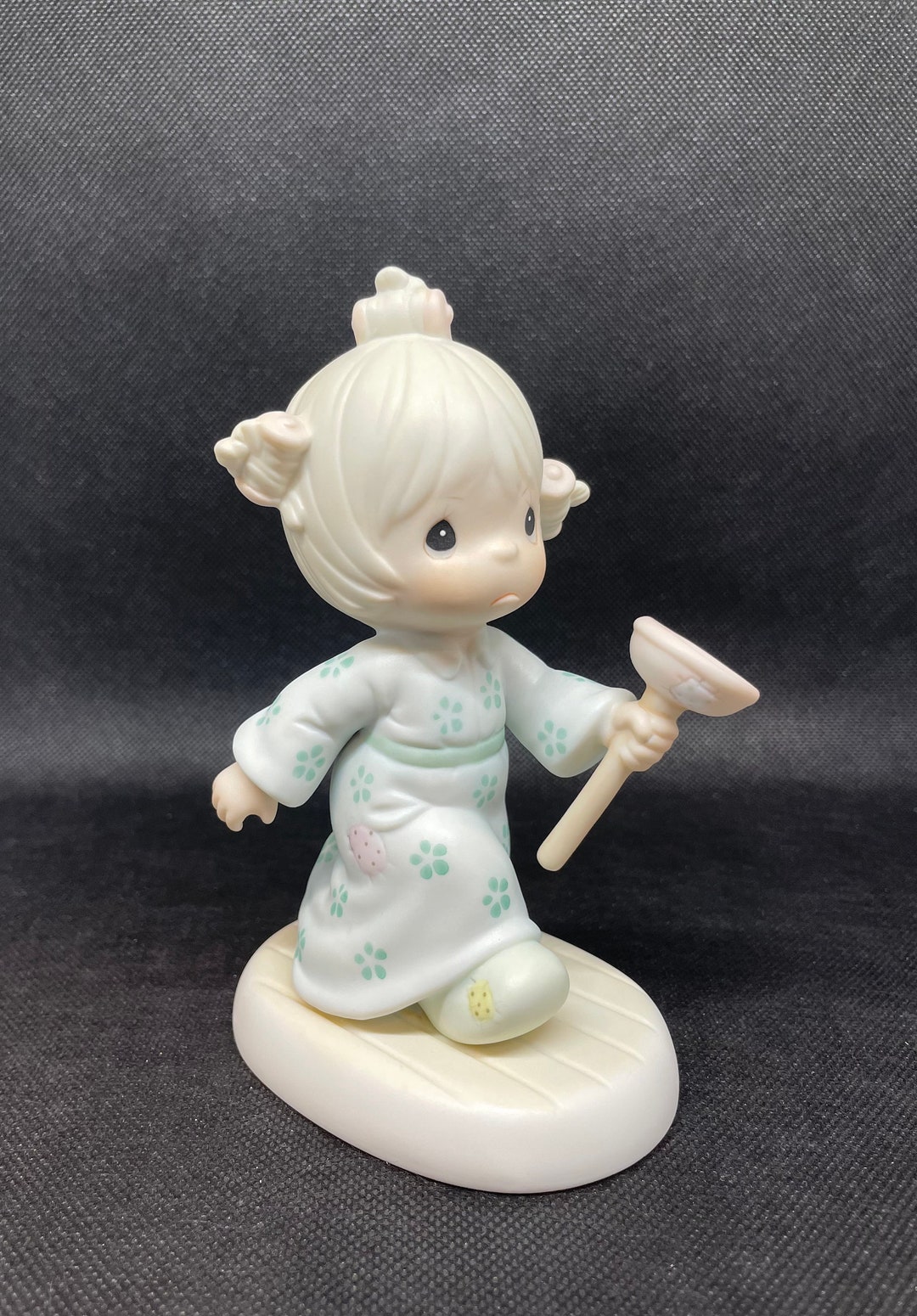 Vintage Precious Moments faith Takes the Plunge Figurine. Enesco 111155 ...