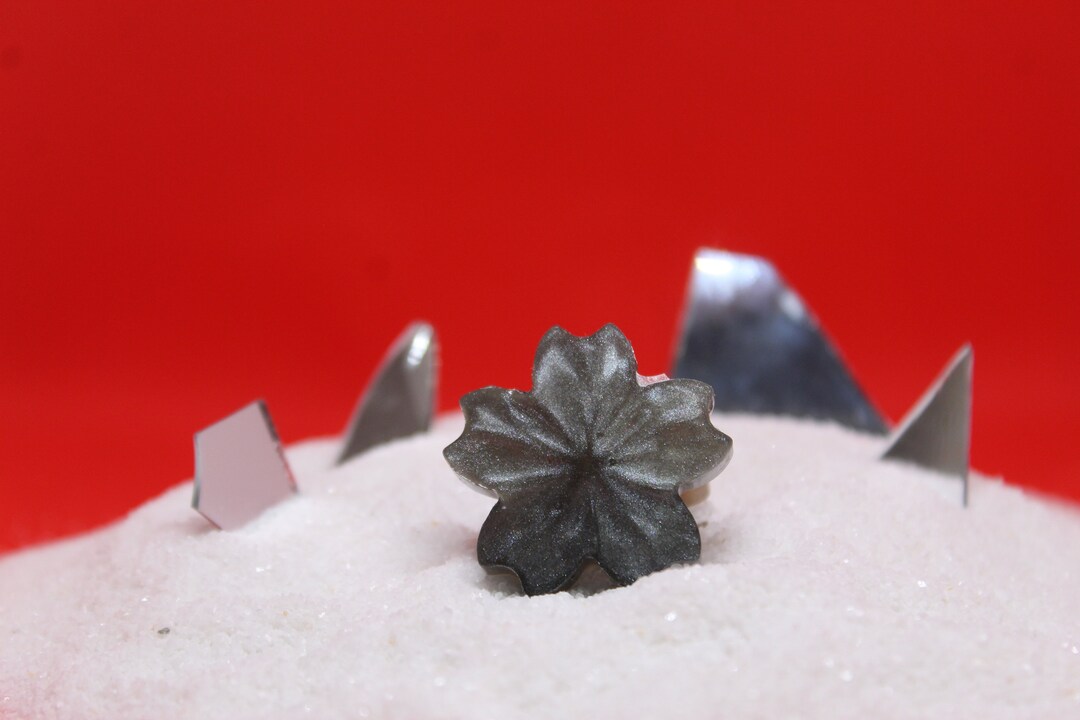 Handcrafted Resin Sakura Cherry Blossom Jewelry Floral Earrings ...