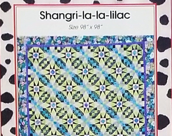Shangri-la-la-lilac Quilt Pattern by Griffie Does Quilts P657 - Etsy
