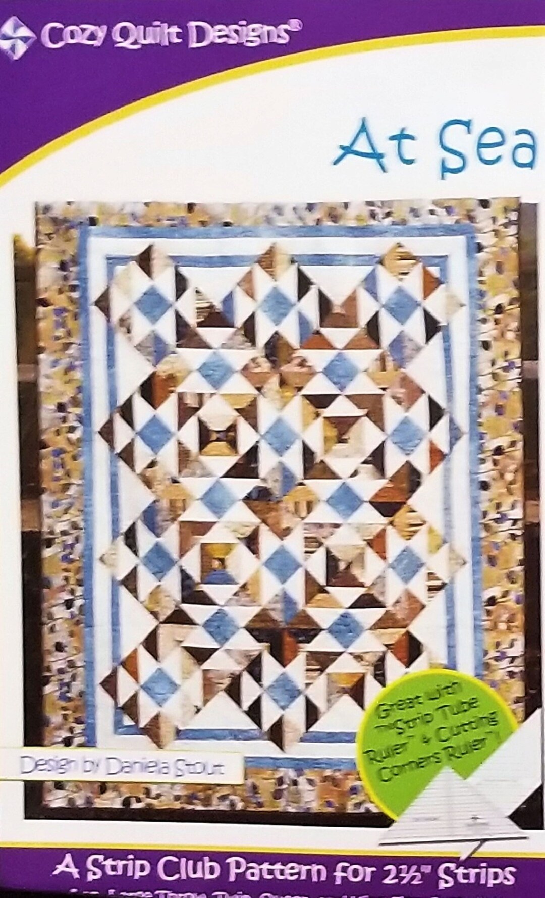 At Sea Quilt Pattern by Cozy Quit Designs-strip Pattern P628 - Etsy