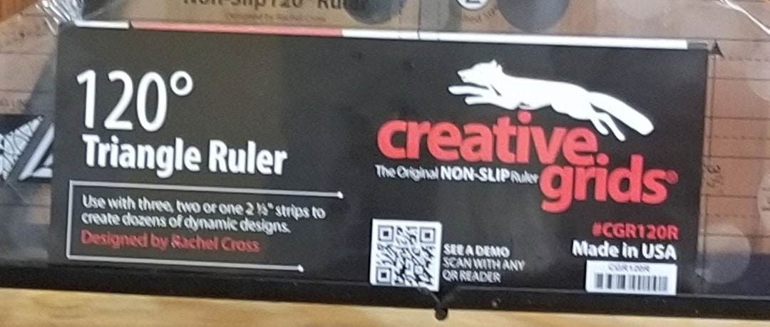 120 Degree Triangle Ruler by Creative Grids C61 - Etsy