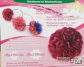 Flower Frill Template - Etsy