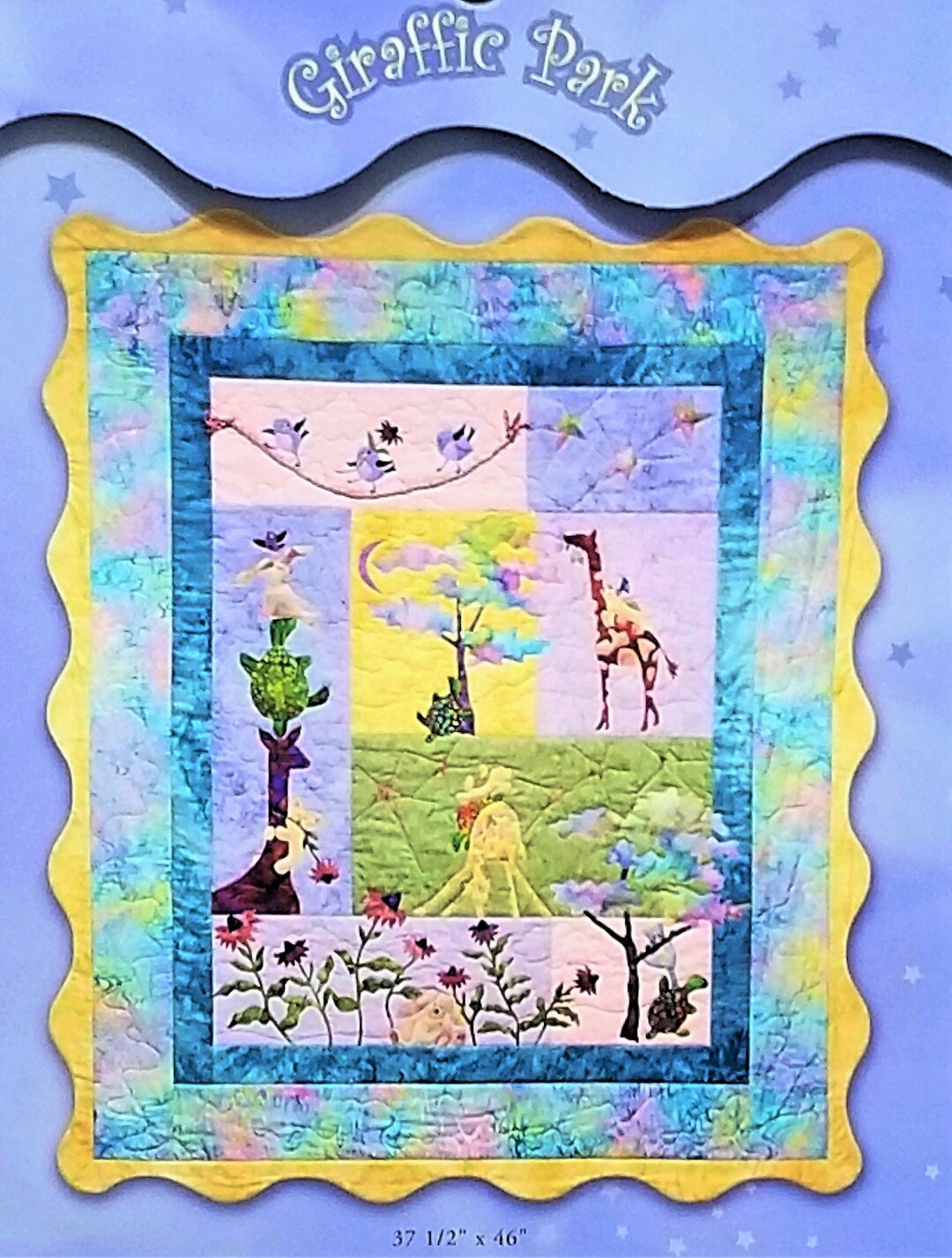 Giraffe Park Quilt Patterns and Fabric by Mckenna Ryan P702 - Etsy