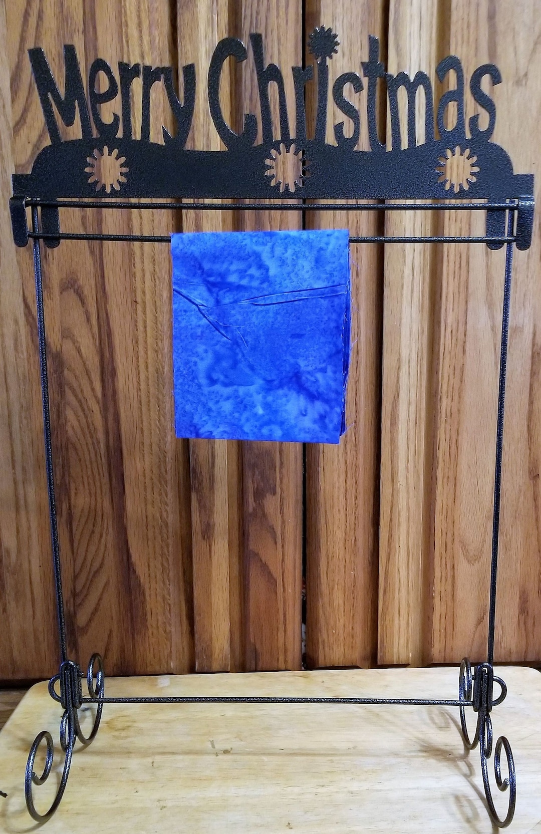 Merry Christmas Table Top Quilt Stand - Etsy