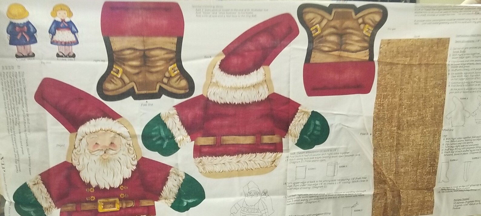 St Nicholas Soft Sculpture by VIP Cranston Panel 602 - Etsy