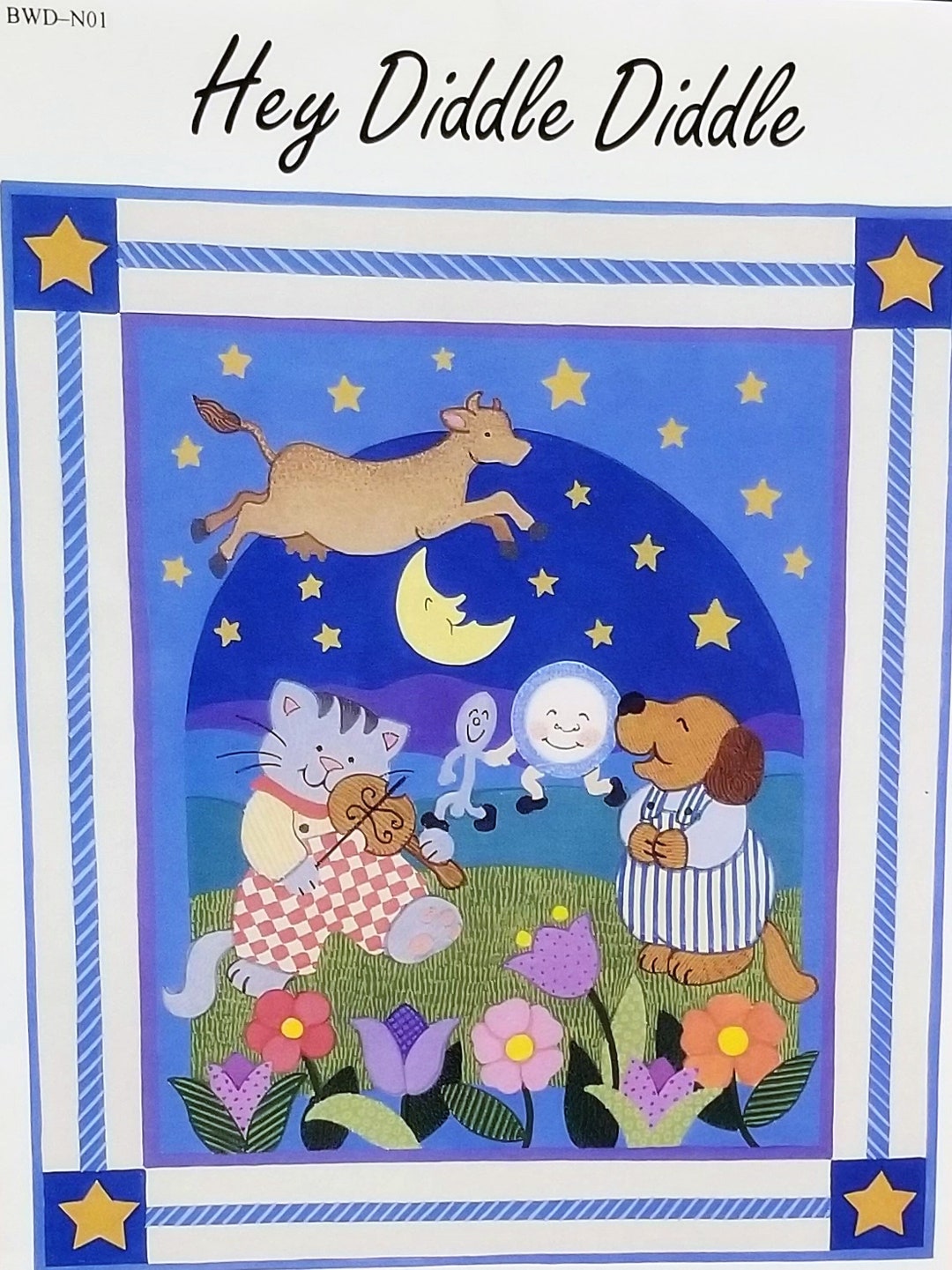 Hey Diddle Diddle Quilt Pattern P604 - Etsy