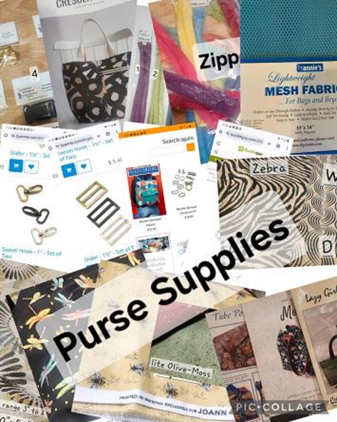 Purse Hardware & Notions - Etsy