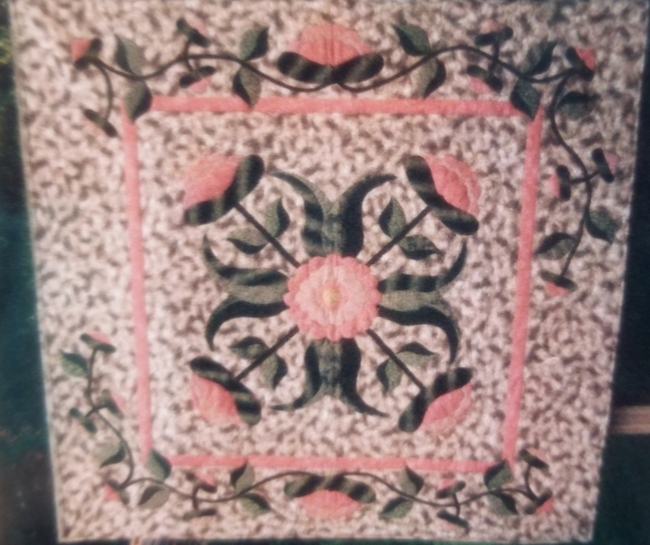 Piecework Peony Quilt Pattern From Remembrances Two P291 - Etsy