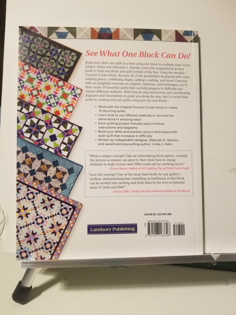 Rock That Quilt Block 10 Gorgeous Quilts to Make From the Country Crown ...