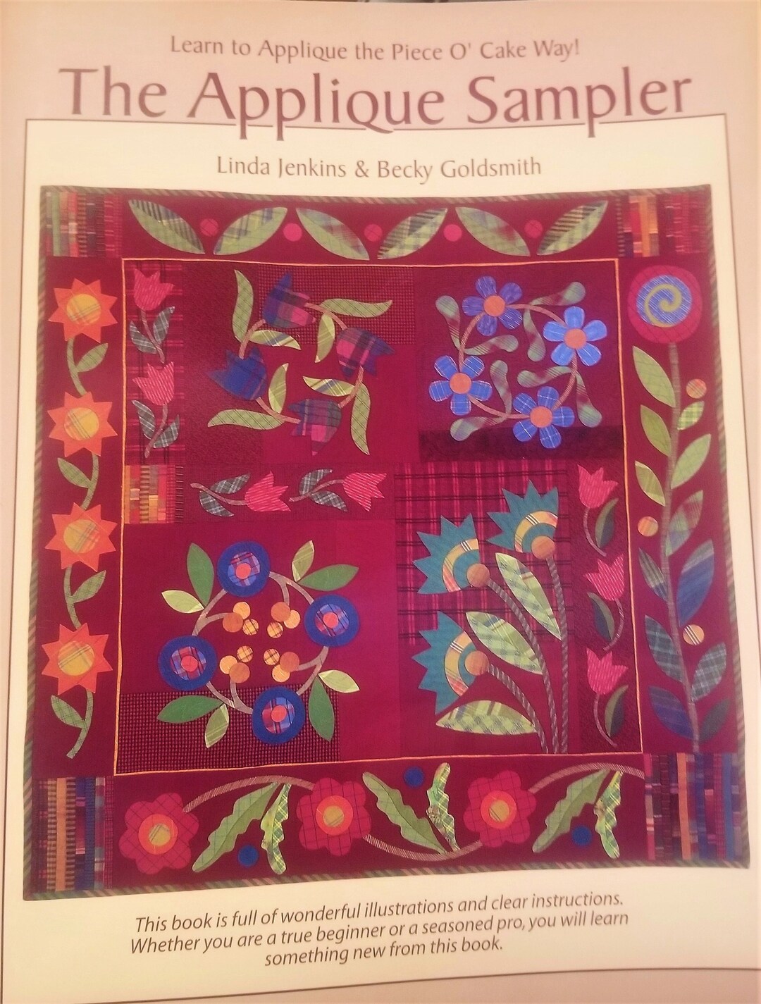 The Applique Sampler-learn to Applique the Piece O' Cake Way - Etsy