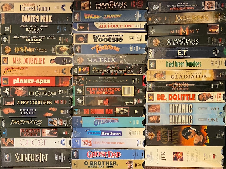 VHS Tapes - Etsy