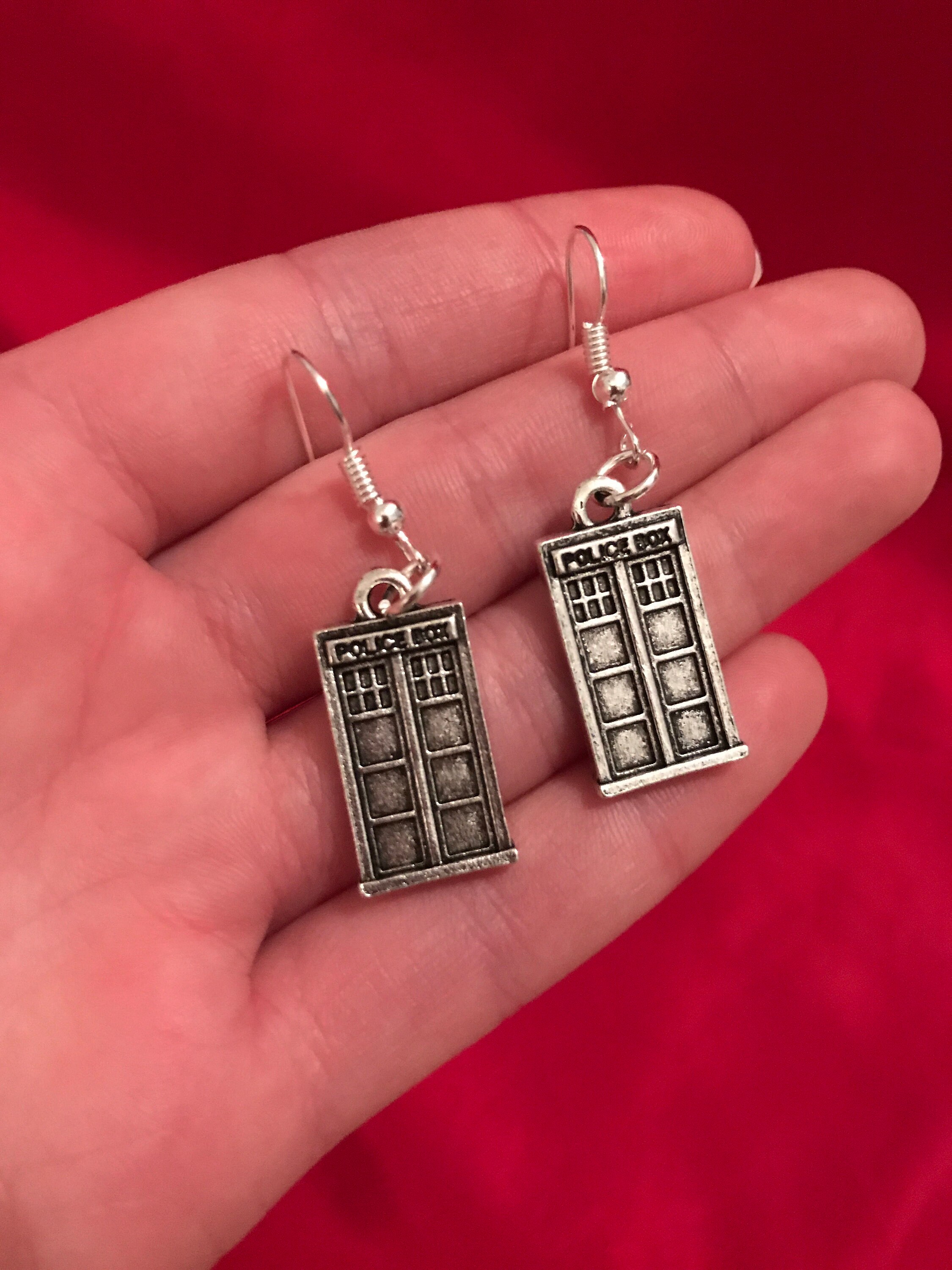 Doctor Who Themed Earrings / Doctor Who Earrings | Etsy