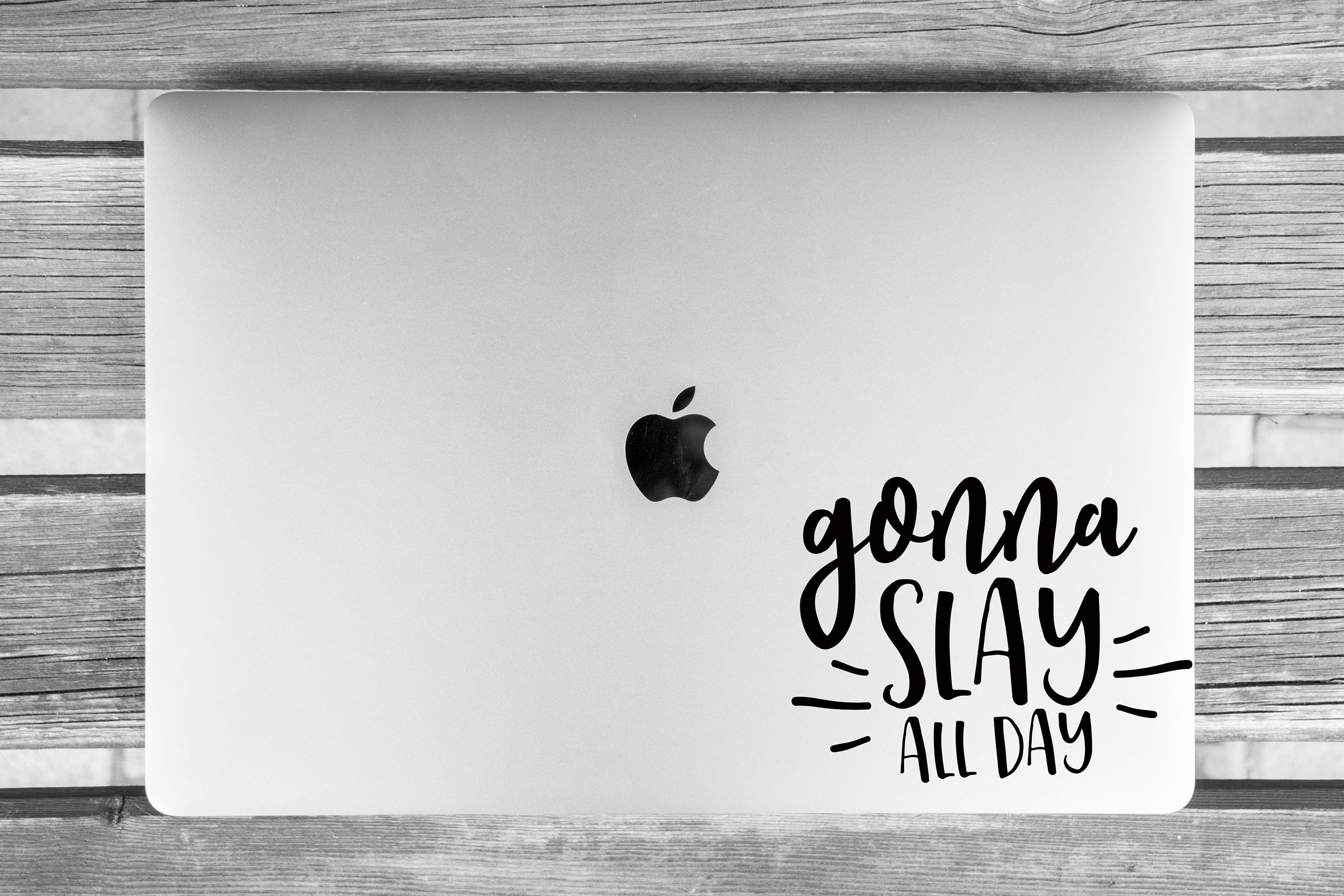 Gonna Slay All Day Custom Vinyl Decal Sticker Laptop Decal - Etsy