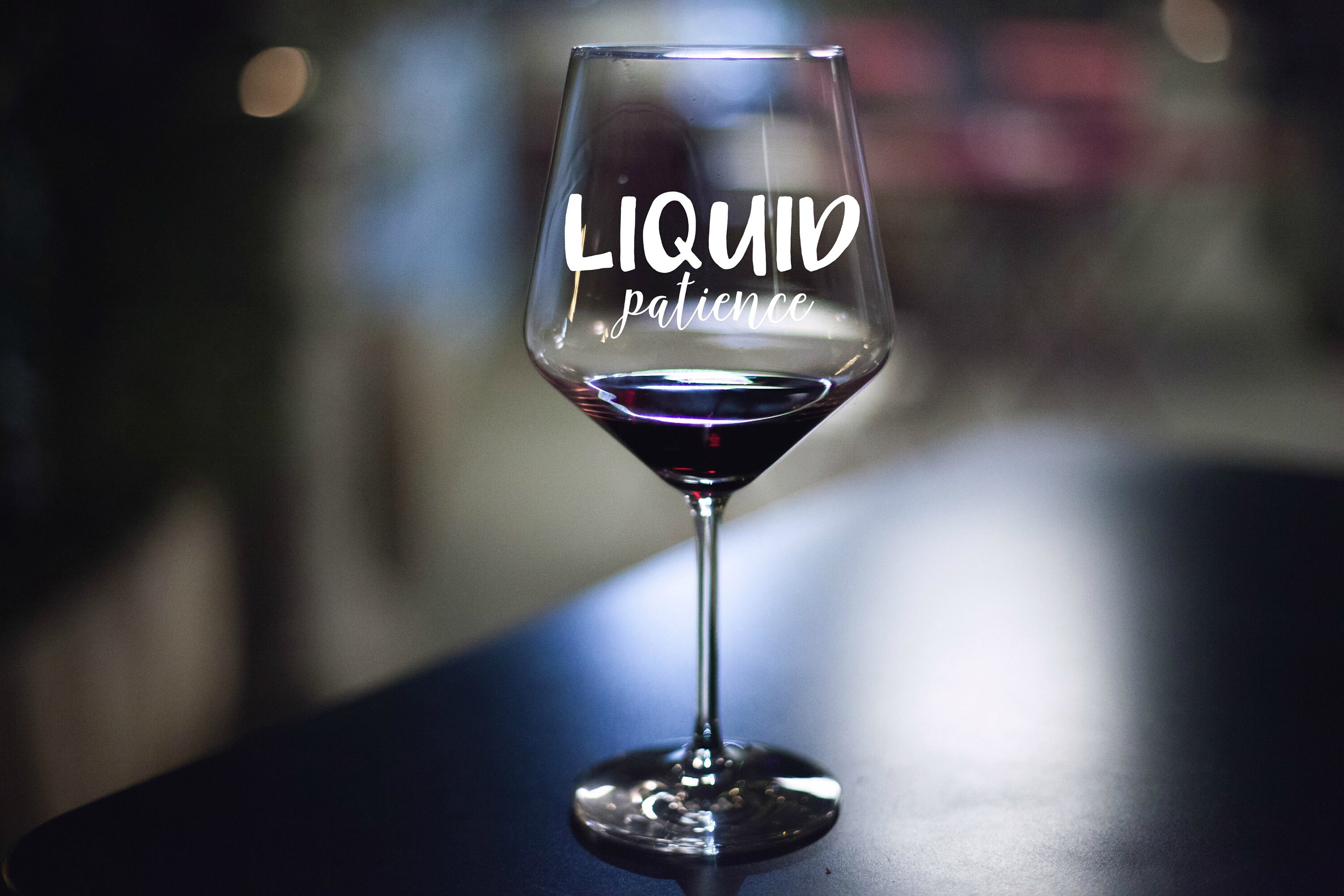 Liquid Patience Custom Vinyl Decal Sticker Laptop Decal - Etsy