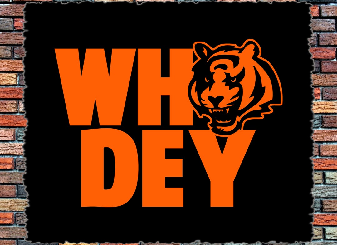Cincinnati Bengals Who Dey Vinyl Decal, Philly, Football, Stickers ...