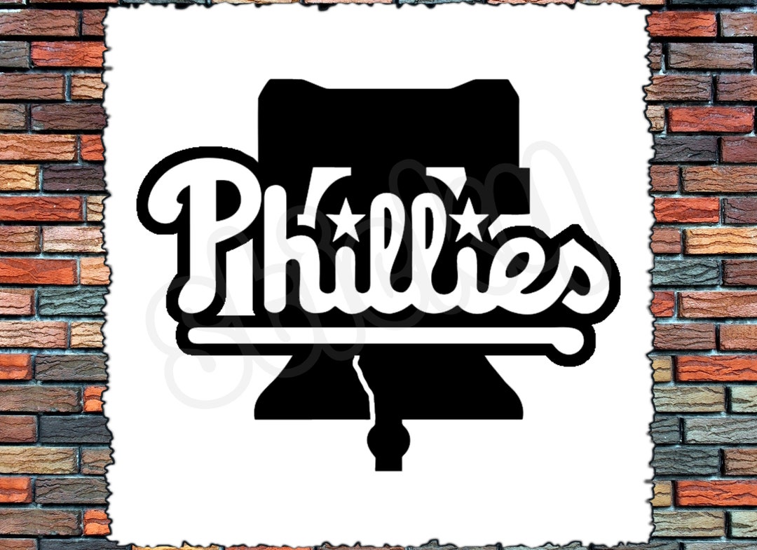 Philadelphia Phillies Vinyl Decal, Philadelphia, Baseball, Stickers ...