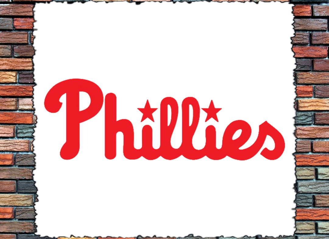 Philadelphia Phillies Logo Vinyl Decal, Baseball, Sports, Stickers ...