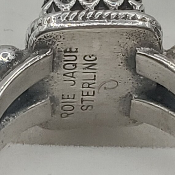 925 sterling silver roie jaque native navajo handmade… - Gem