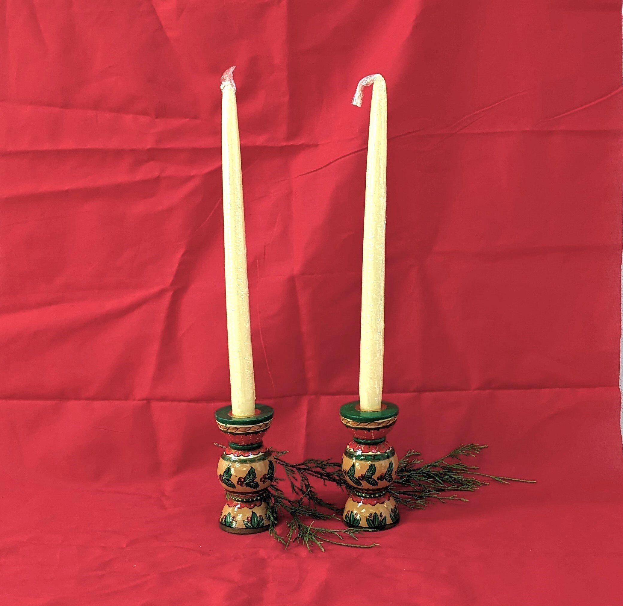 Holiday Candle Holders, Christmas Crackers/poppers Shape, Wooden ...