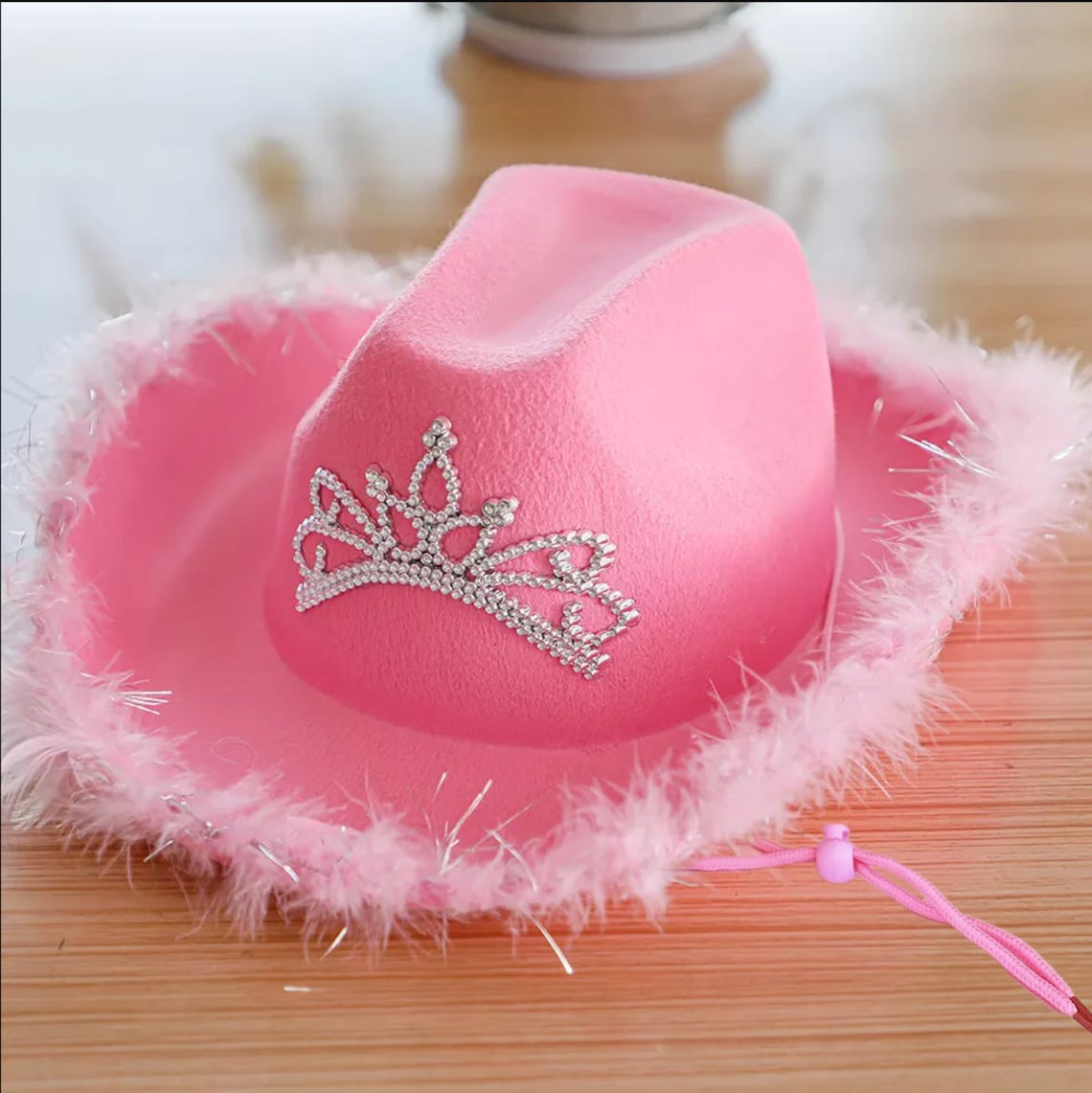 Pink Cowgirl Hat Bachelorette Party Pink Cowboy Hat With - Etsy