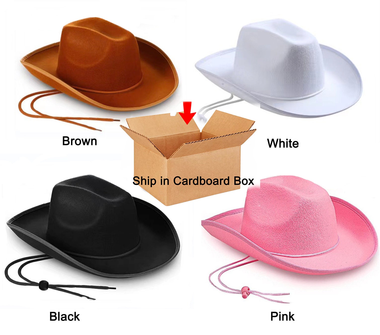 Felt Cowboy Hat Blanks - Etsy
