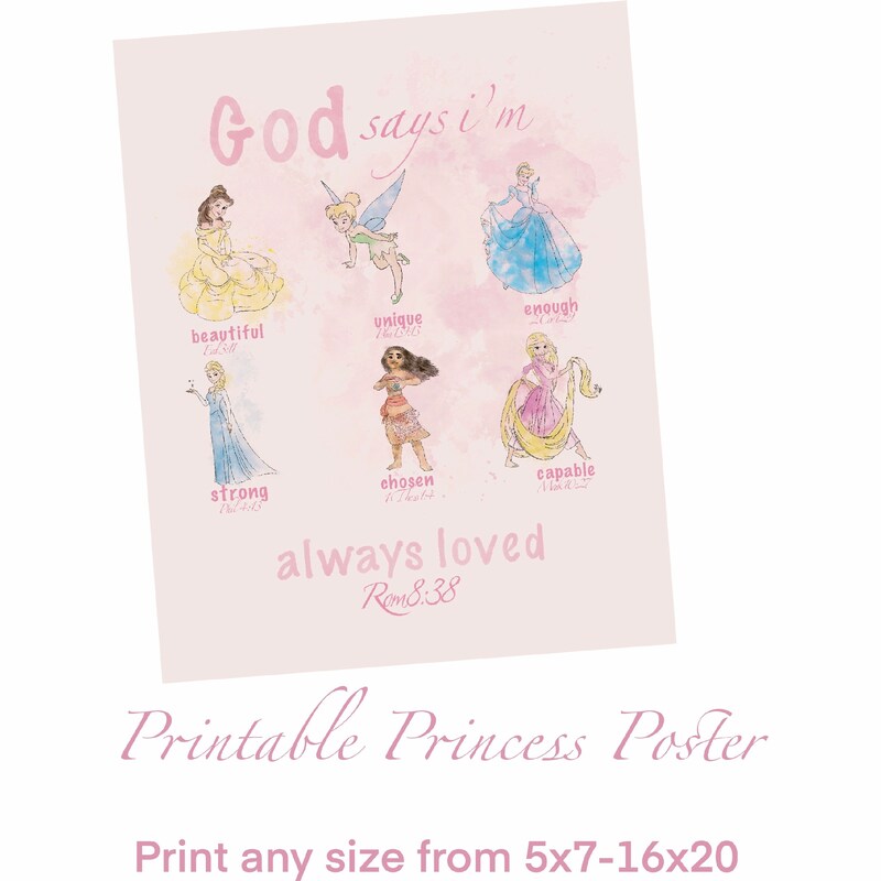 Printable Princess - Etsy