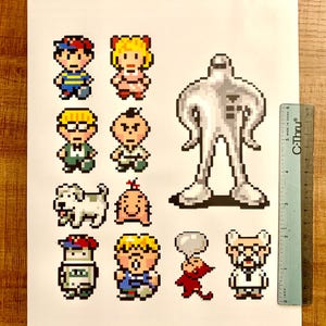 Earthbound/mother 2 Waterproof Decal Set - Etsy