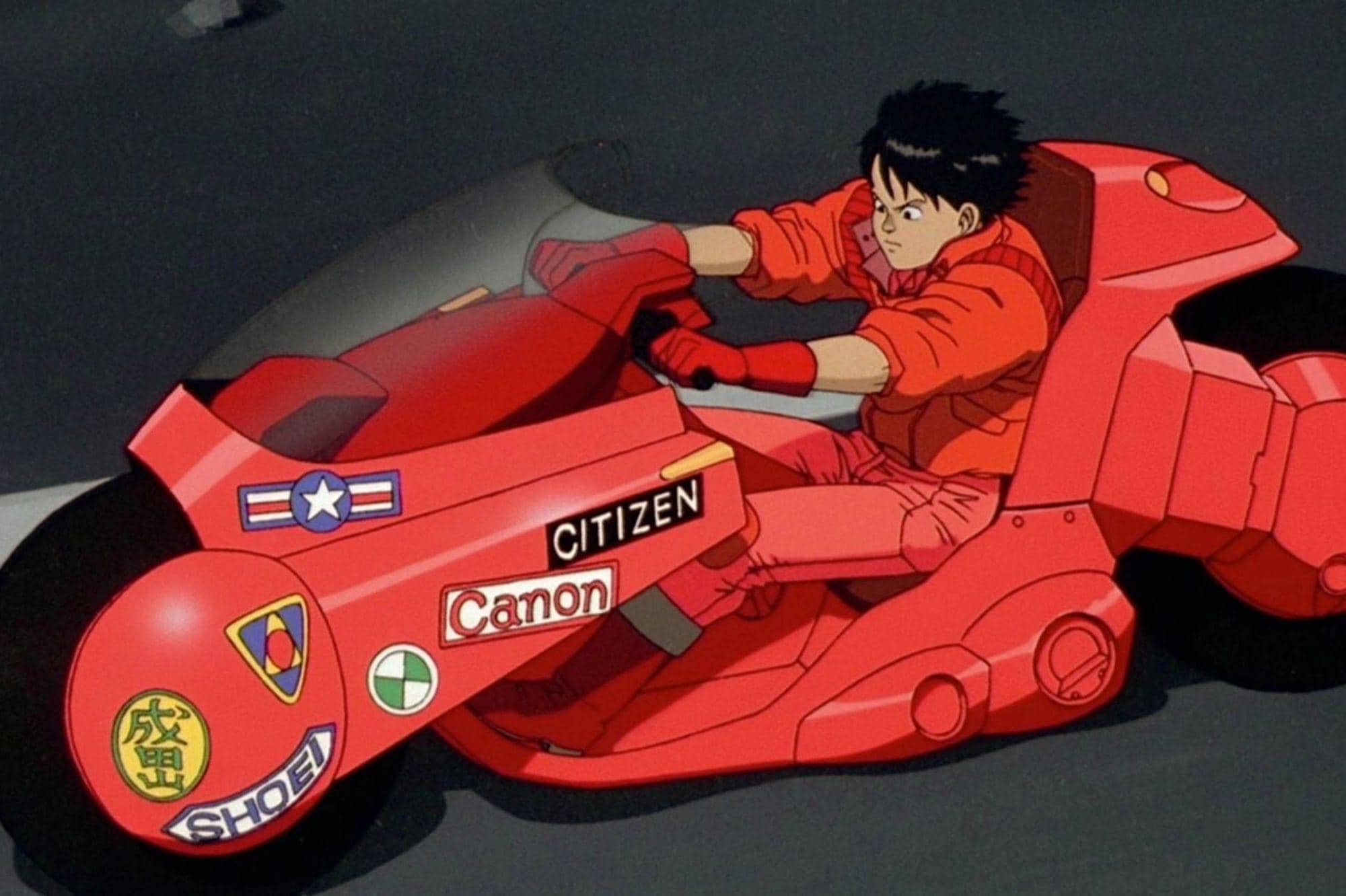 Akira Kaneda’s Bike Stickers Set (waterproof) - Etsy
