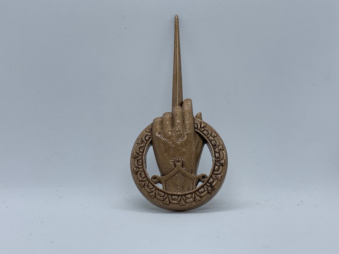 3D Printed Game of Thrones Hand of the King - Etsy
