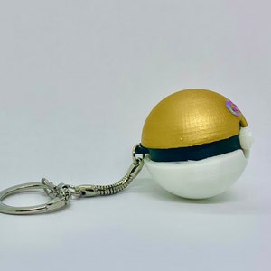 3D Printed GS Ball Poké Ball Keychain - Etsy