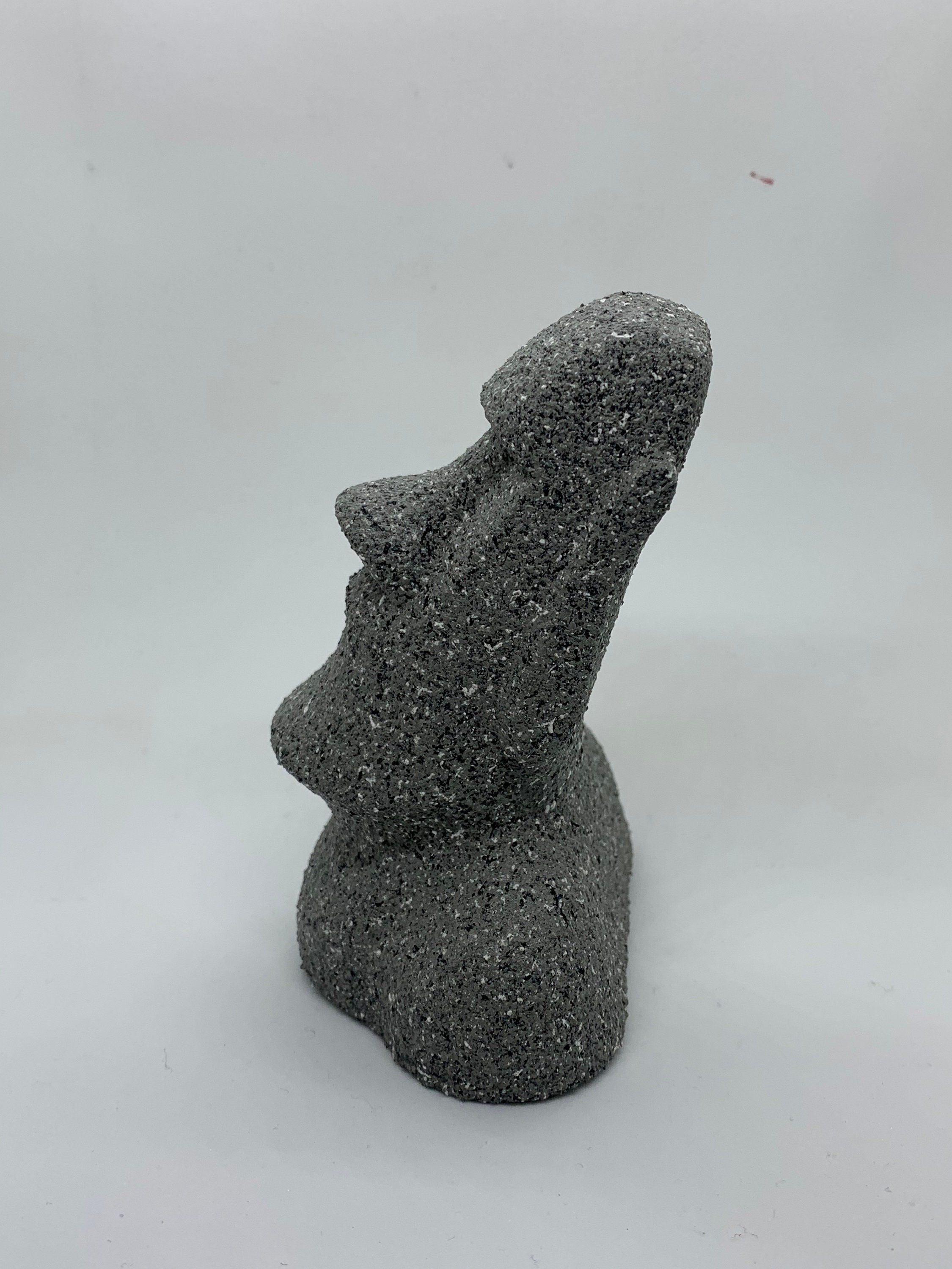 3D Printed Moai Statue With Stone Texture - Etsy