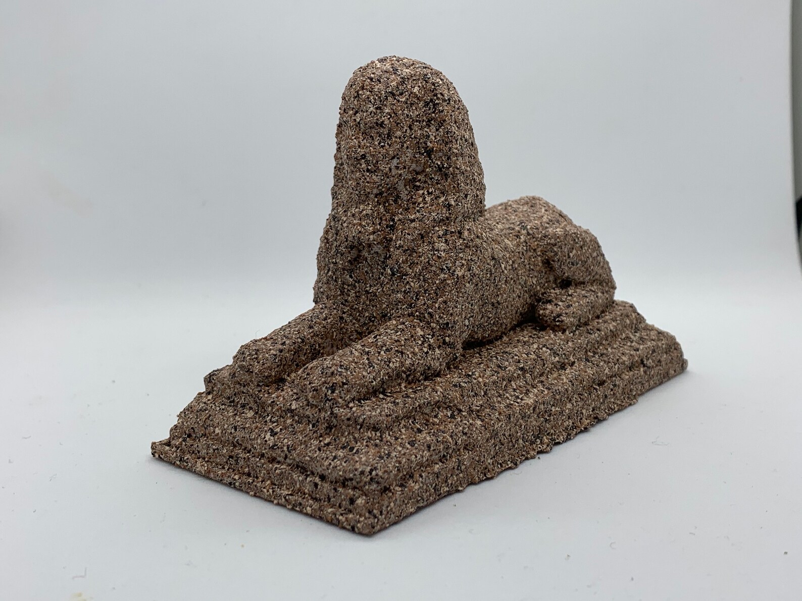 3D Printed Sphinx With Stone Texture Coating - Etsy