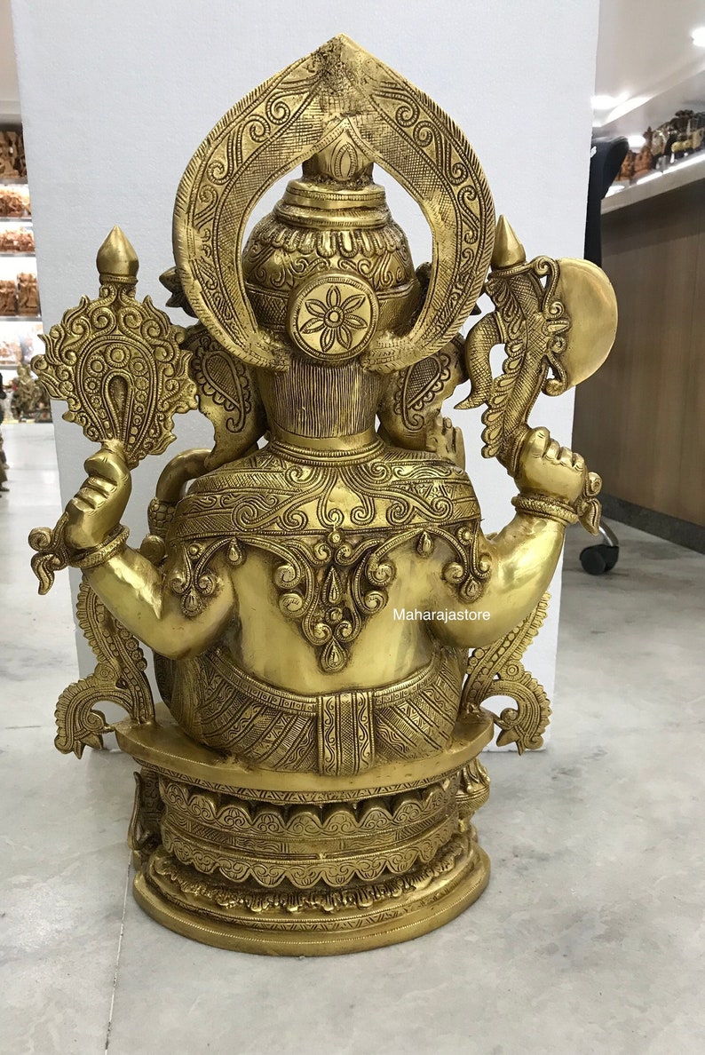 Ganesh God Statue Brass - Etsy