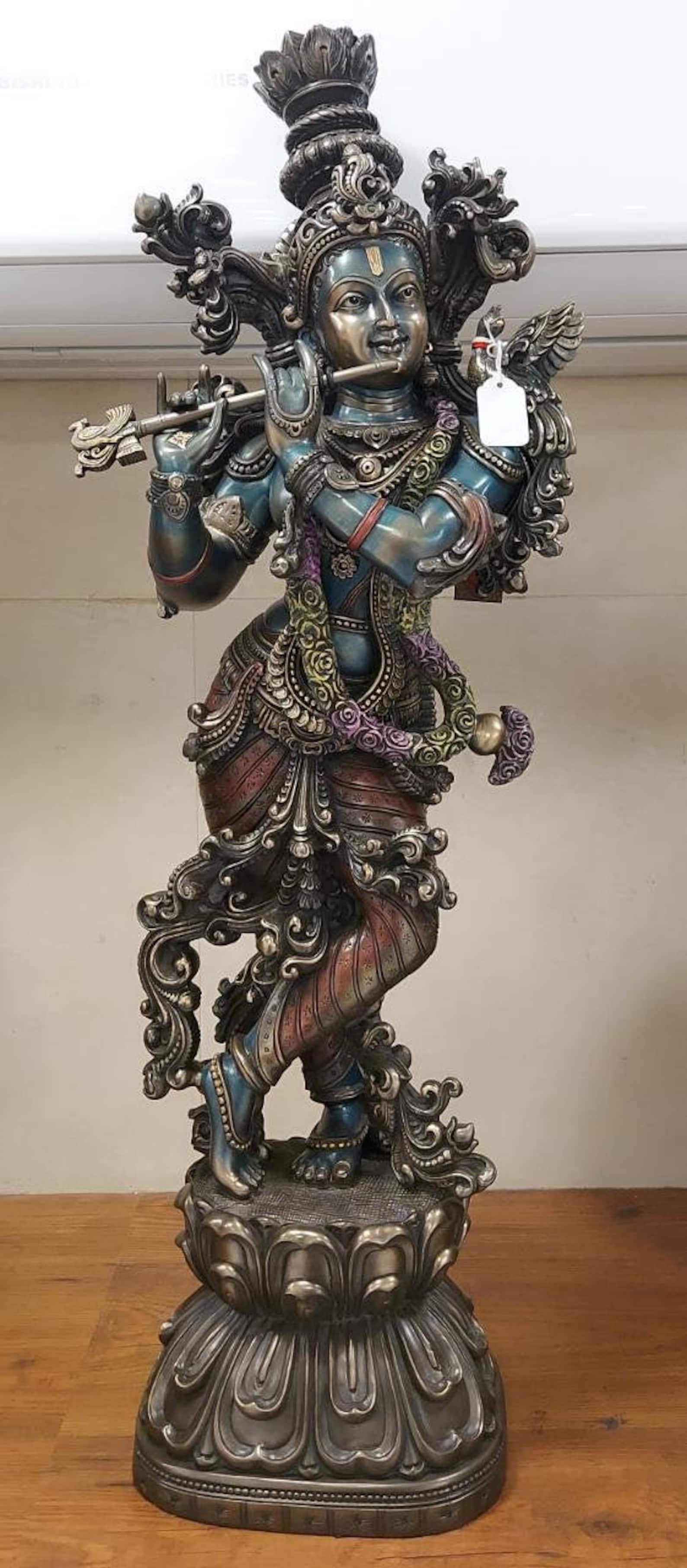 Krishna Statue 30 Inches - Etsy