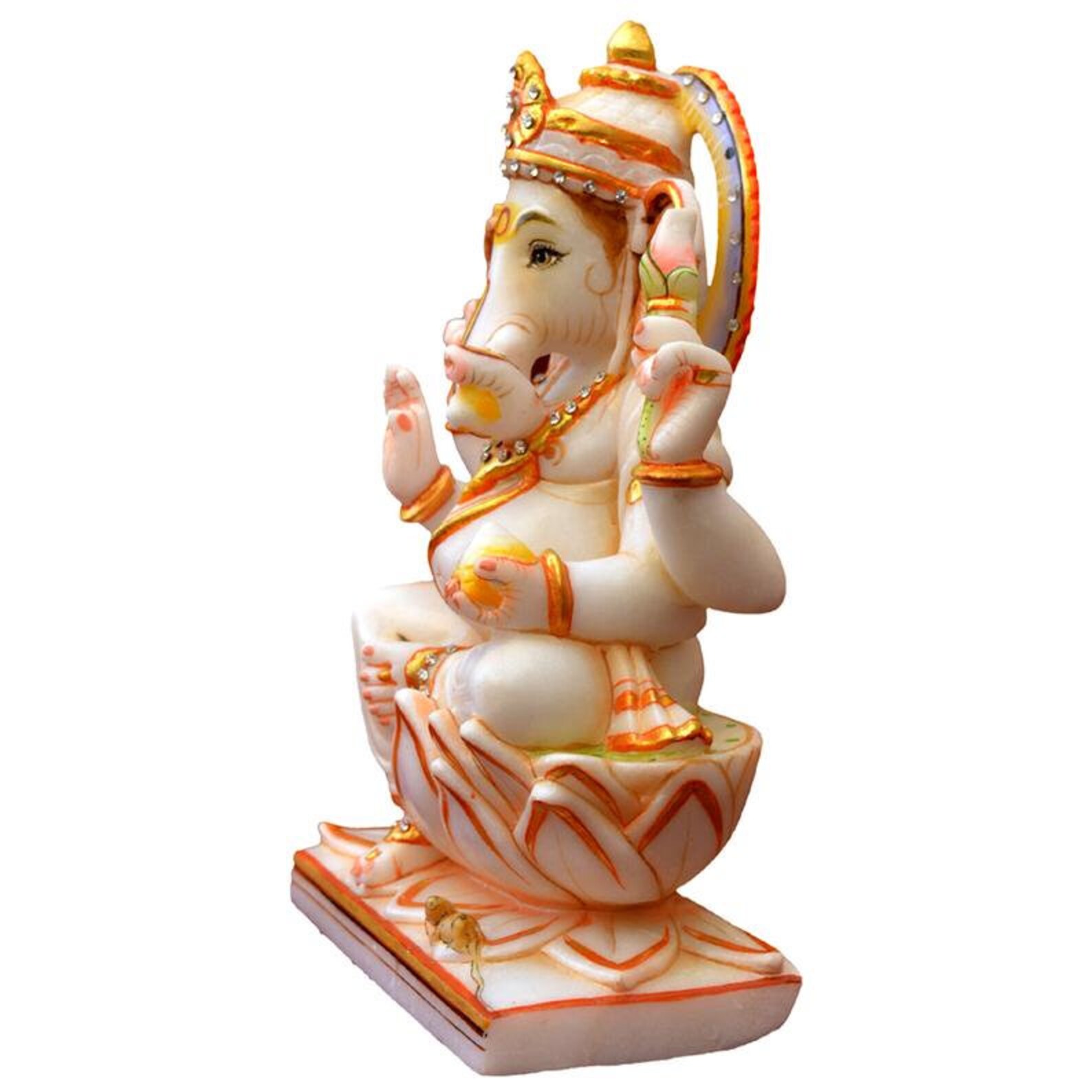 Ganesh Marble Statue - Etsy