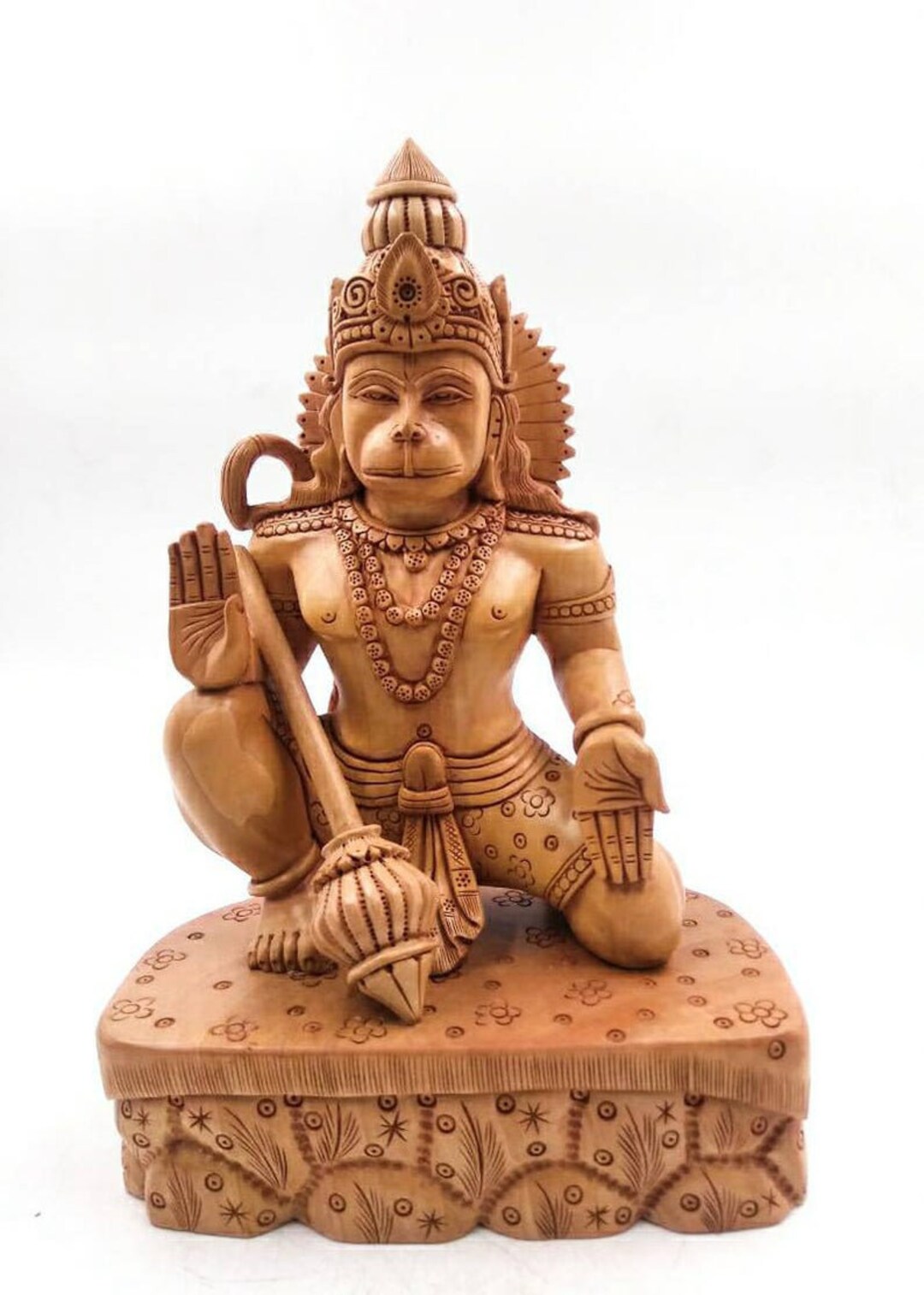 Hanuman God Statue (4x4x8 Inches) - Etsy