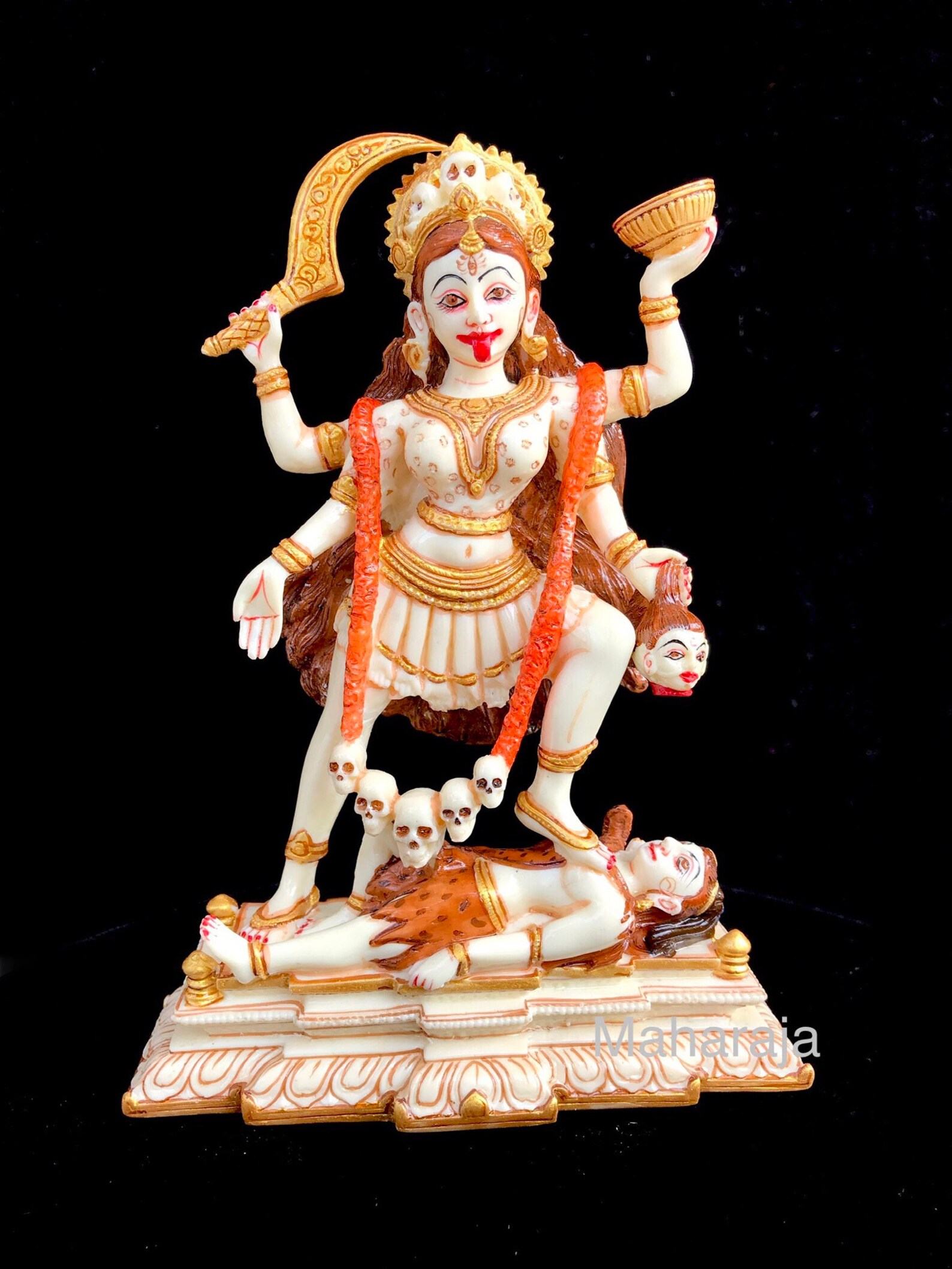 Kali God Statue - Etsy