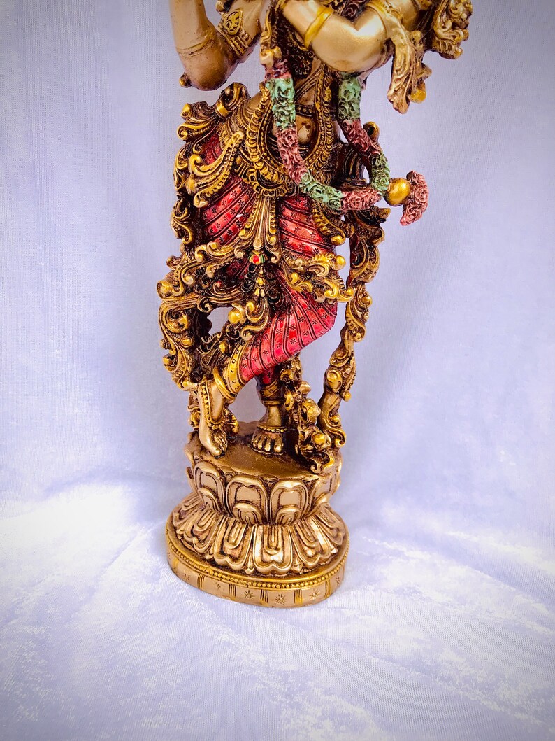Krishna Statue Load Krishna Statue 15 Hindu God Gopal - Etsy