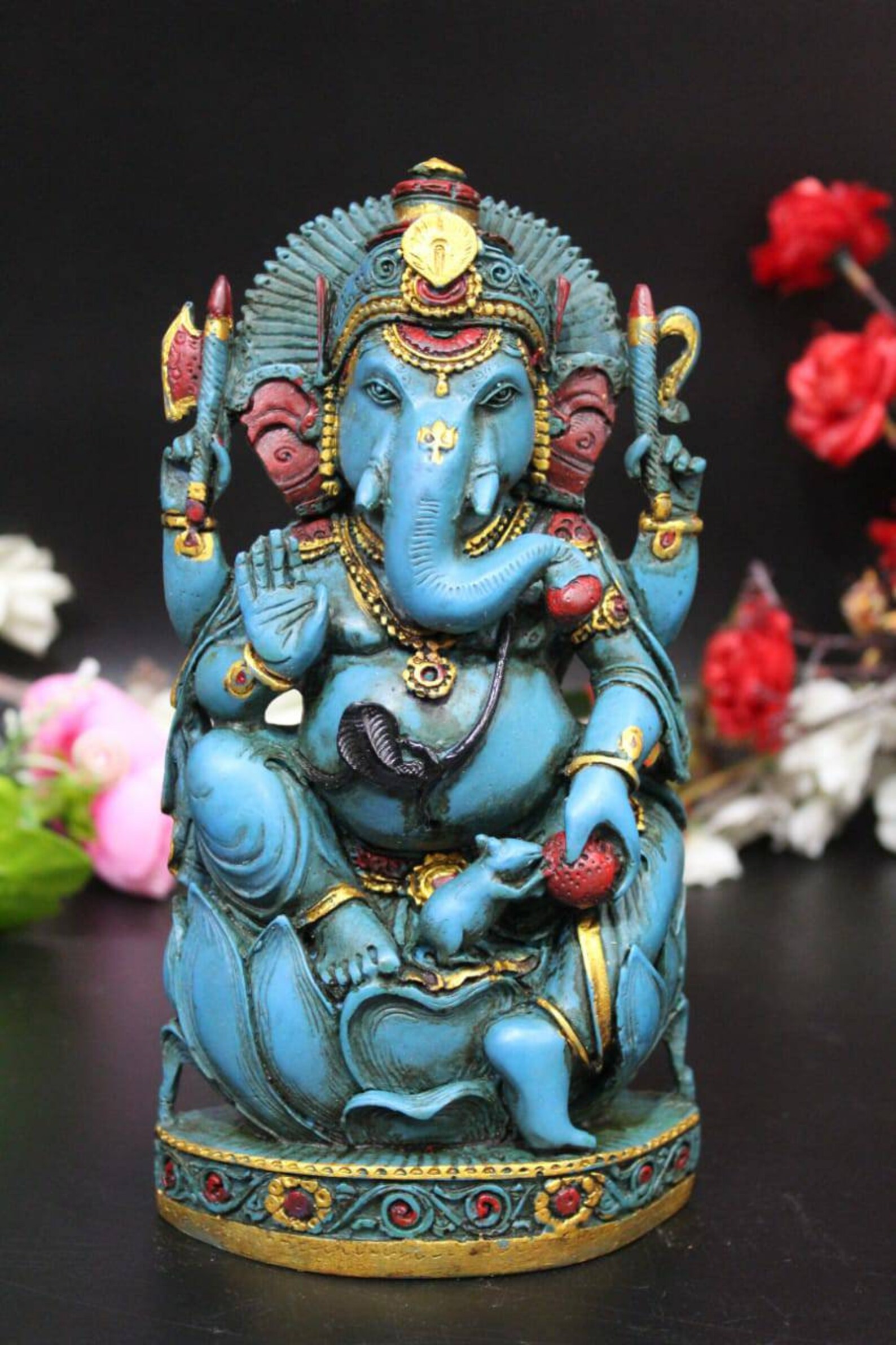 Ganesh God Statue - Etsy