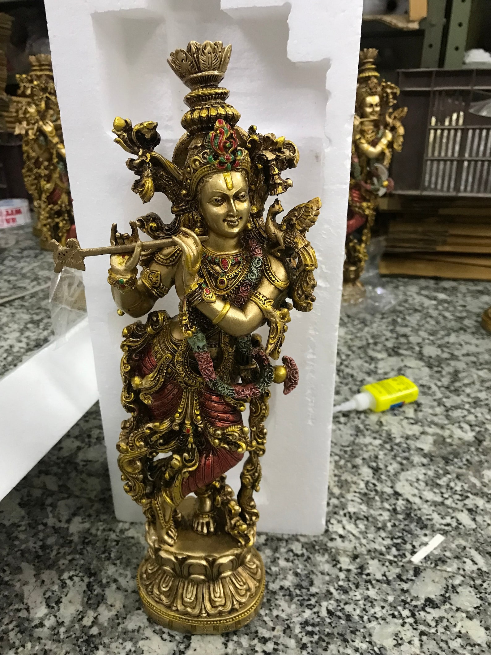 Krishna Statue - Etsy
