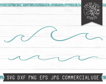 Wave svg | Etsy