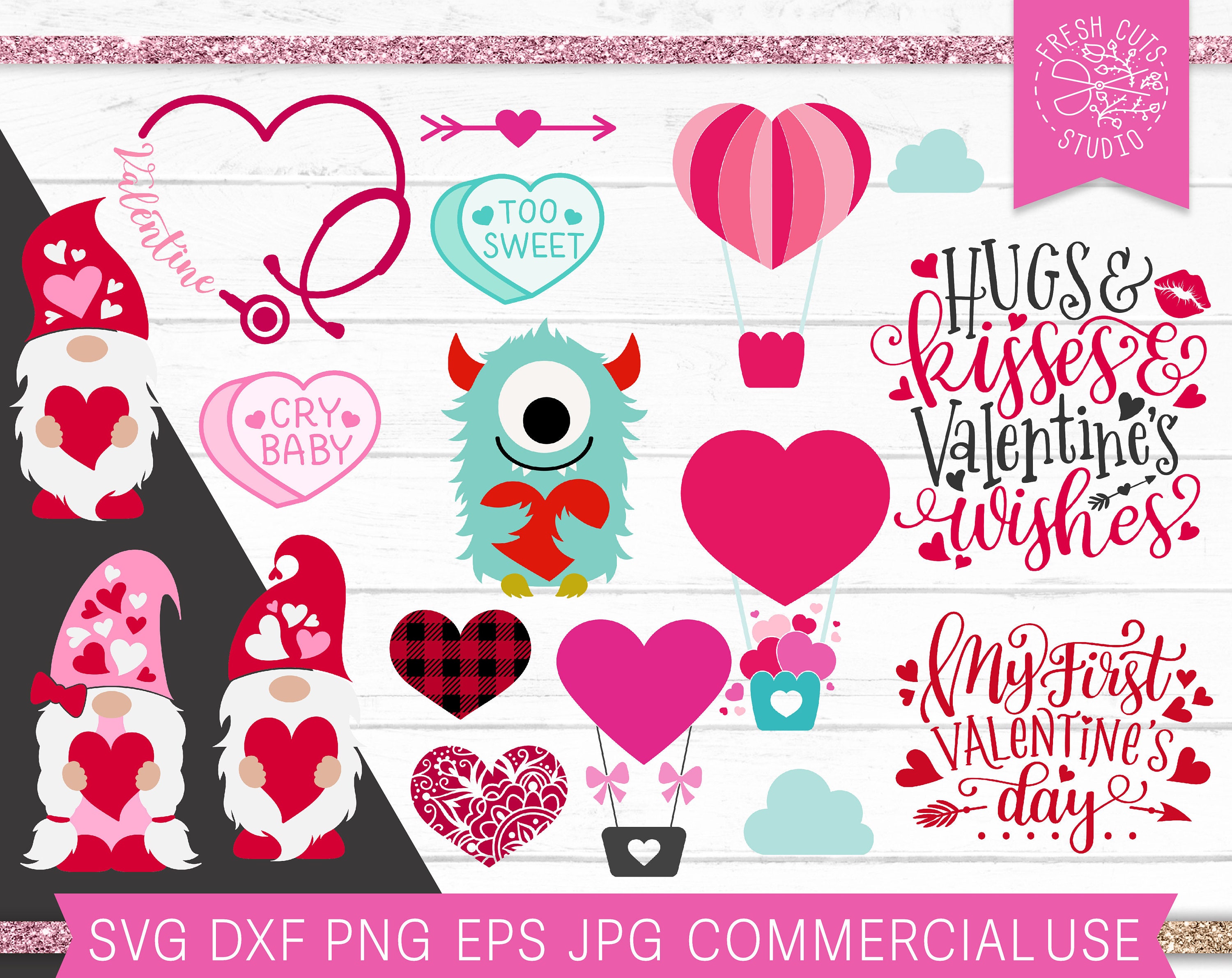 Valentine SVG Bundle, Valentine's Day Svg Bundle, Valentine Sayings Svg ...