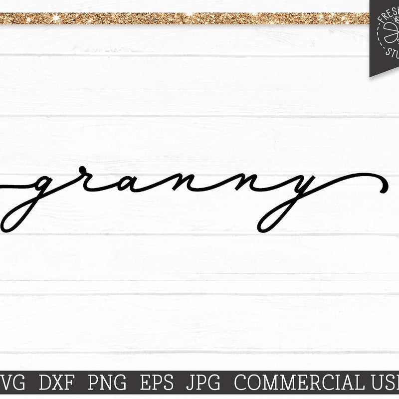 Granny Svg File - Etsy