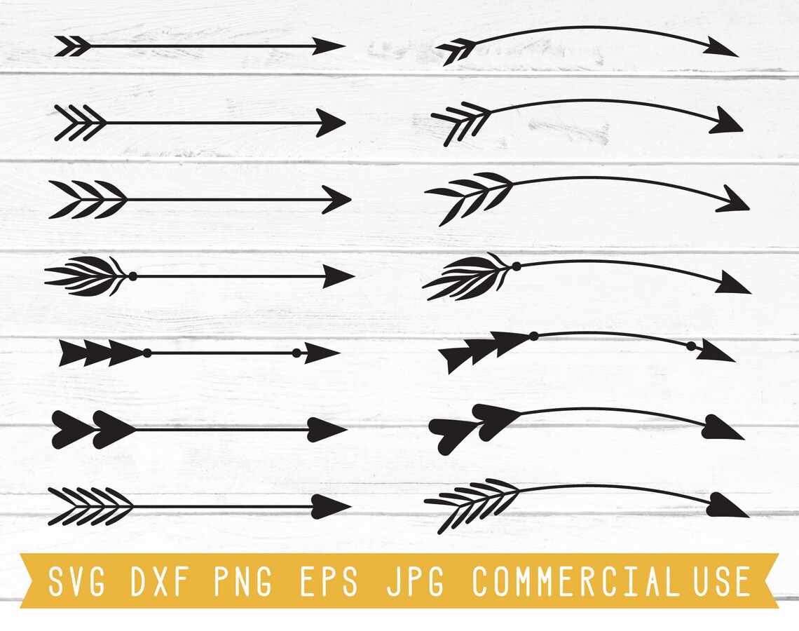 Arrow Svg Cut Files Instant Download Digital Design for | Etsy