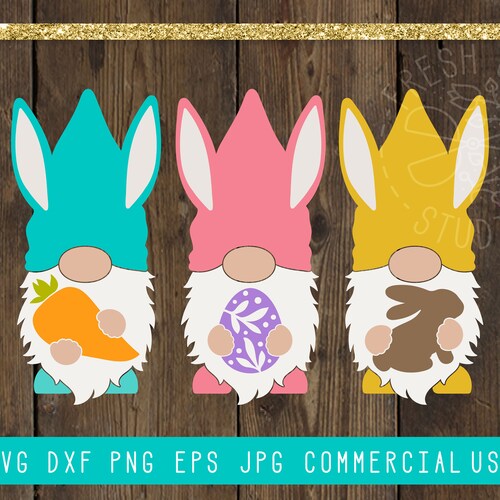 Easter Gnome SVG Easter Svg Cut File for Cricut Easter Eggs - Etsy