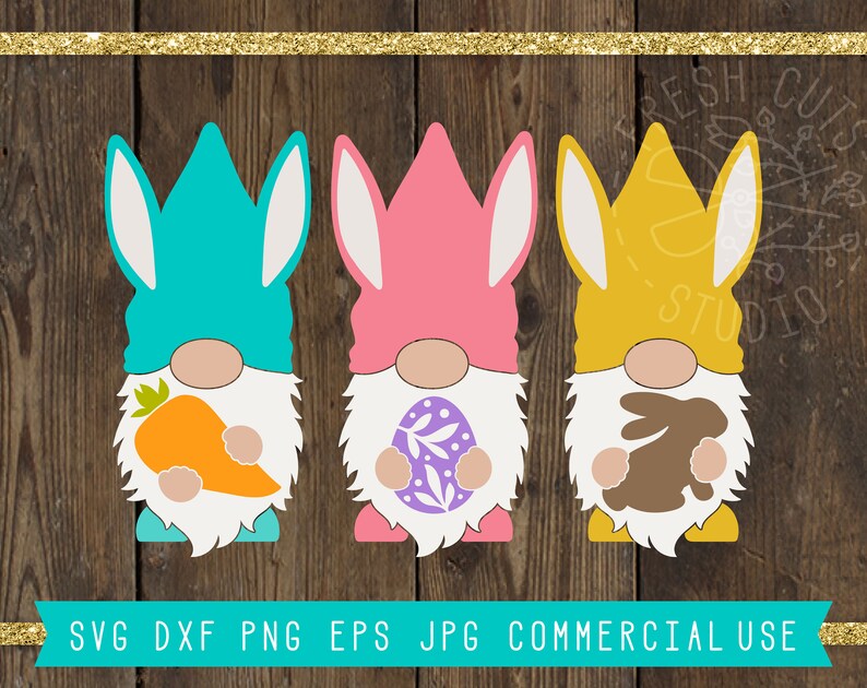 Gnome SVG, Easter Gnome SVG, Easter Cut File for Cricut, Instant ...