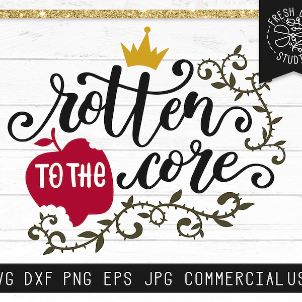 Rotten to the Core - Etsy