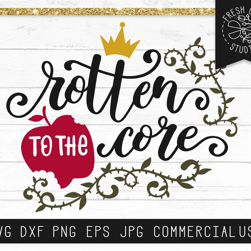 Rotten to the Core - Etsy