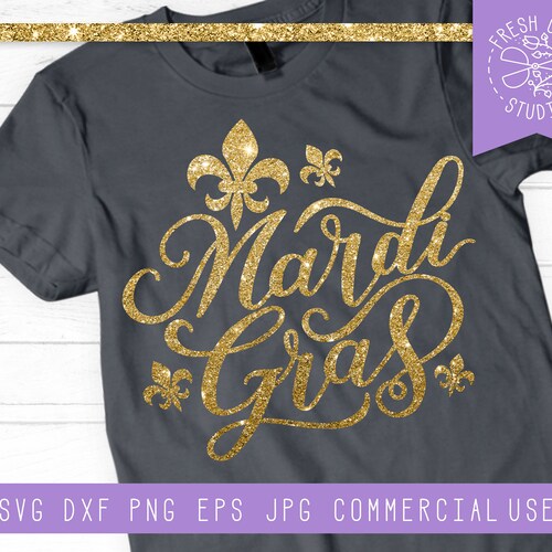 Heart Mardi Gras Svg Fat Tuesday Svg Fleur De Lis Svg Mardi - Etsy