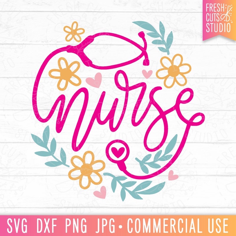 Nurse Svg - Etsy
